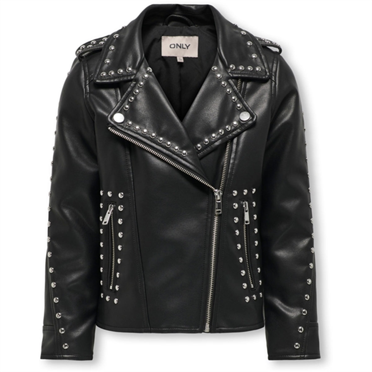 studded biker jacket
