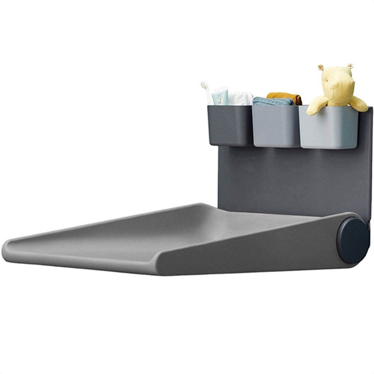 Buy Leander Wally Wall Mounted Changing Table Dusty Grey | Luksusbaby – Luksusbaby COM