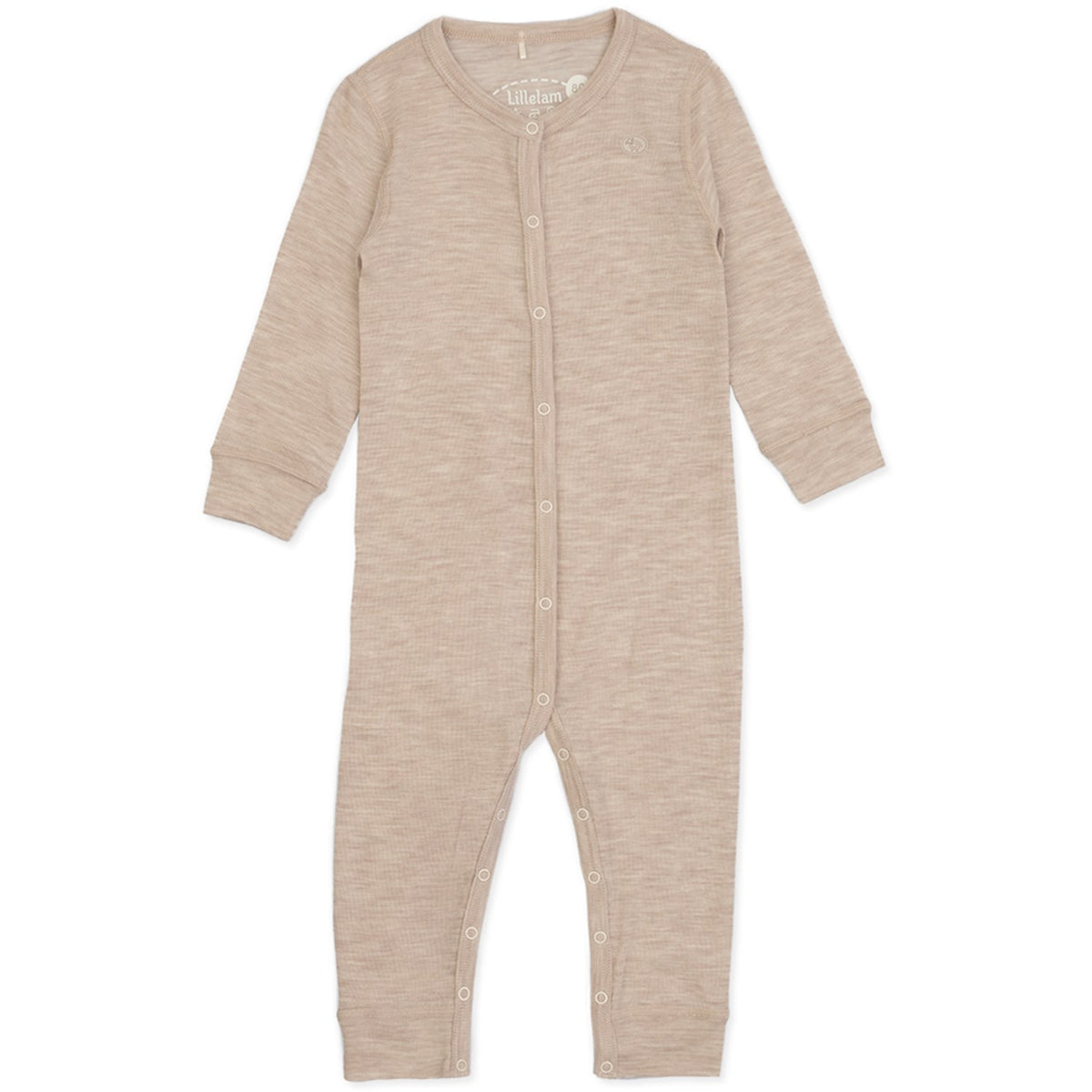Buy Lillelam Light Beige Wool Onesie | Luksusbaby – Luksusbaby COM