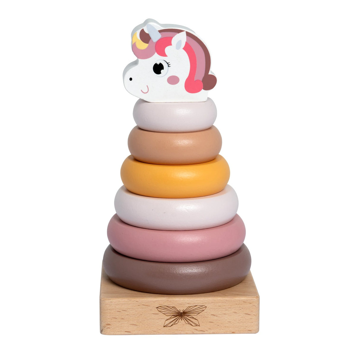 Buy by Astrup Stacking Tower, Unicorn | Luksusbaby