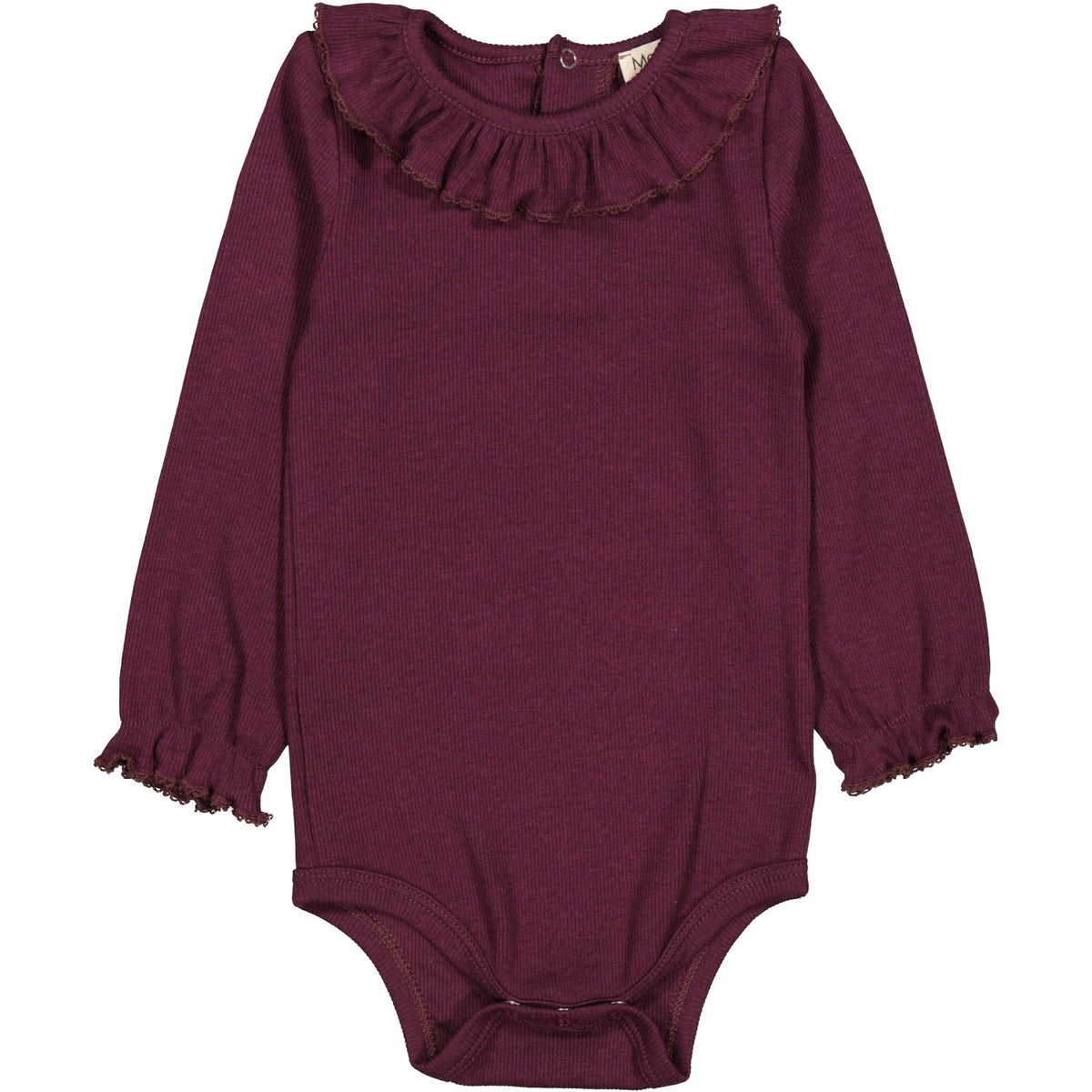 Buy MarMar Modal Fine Rib Deep Mulberry Brandine Body | Luksusbaby ...