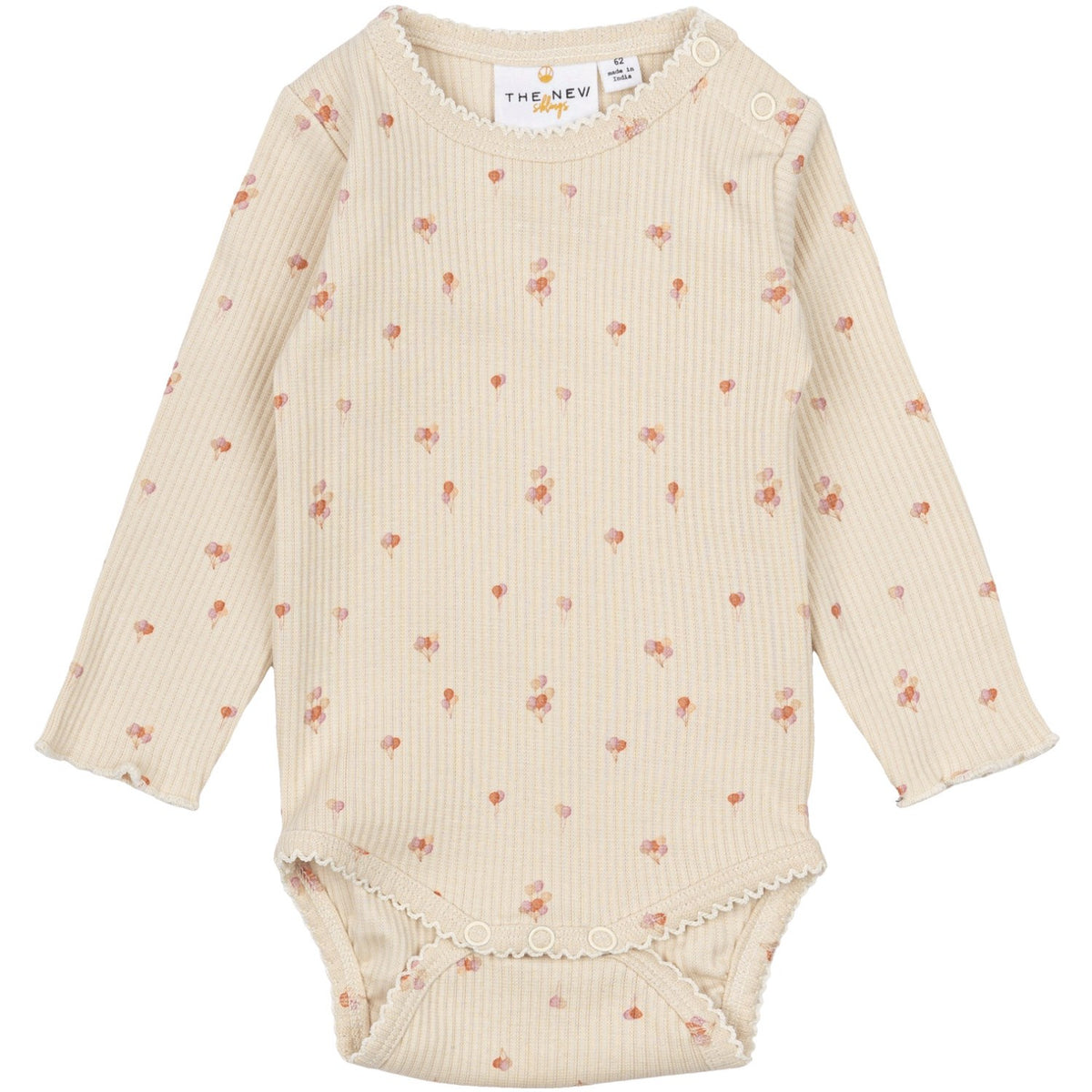 Buy THE NEW Siblings White Swan AOP Noella Rib Body | Luksusbaby ...