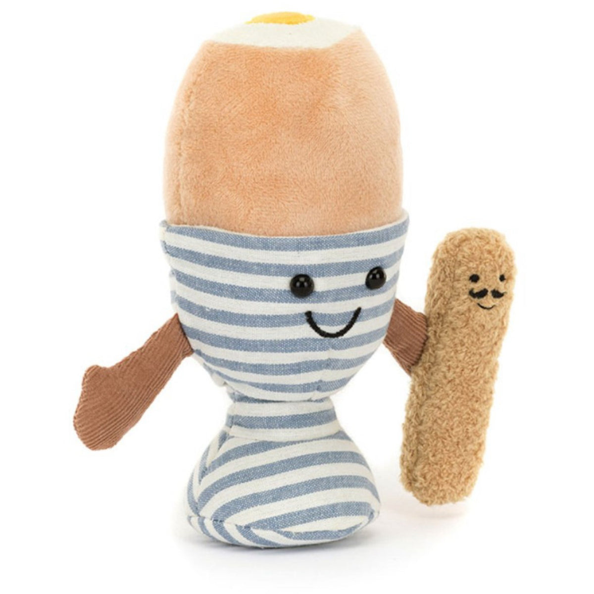 Buy Jellycat FUN Amuseables Egg Soft Boiled Egg With Bread 16 cm ...