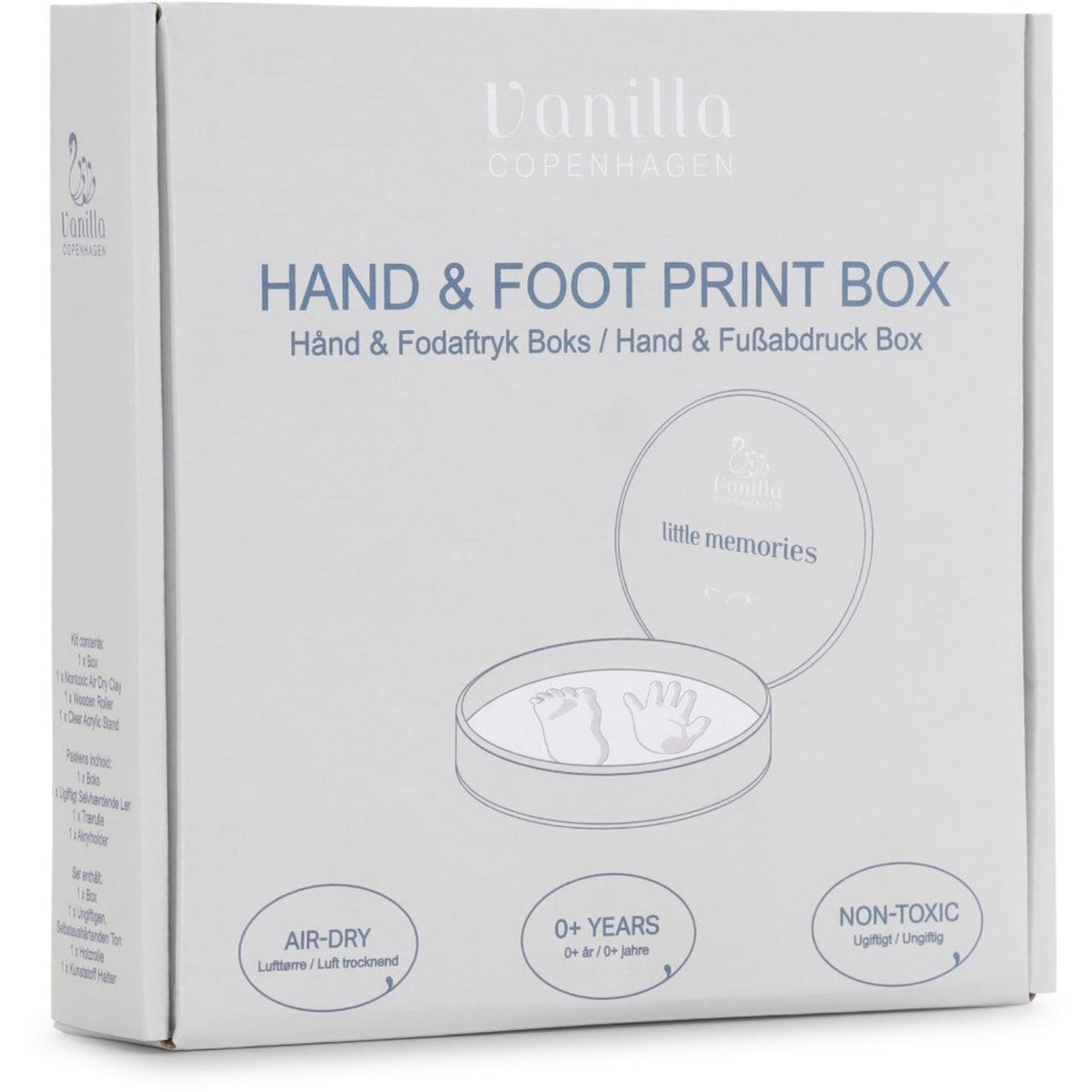 Hand And Footprint Box - Vanilla COPENHAGEN | Luksusbaby – Luksusbaby COM