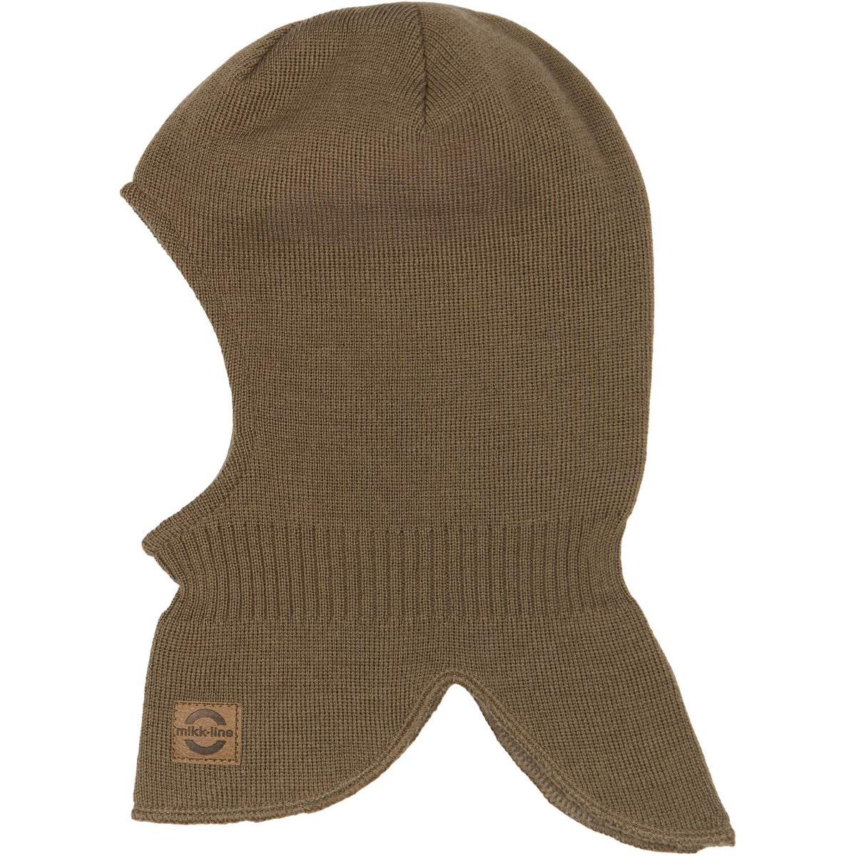 Buy Mikk-Line Chocolate Chip Knitted Balaclava With Wool & Windstop ...