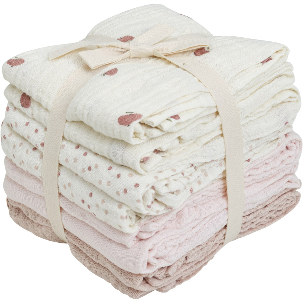 Buy Pippi Rose Dust Muslin Cloth (8-Pack) | Luksusbaby – Luksusbaby COM