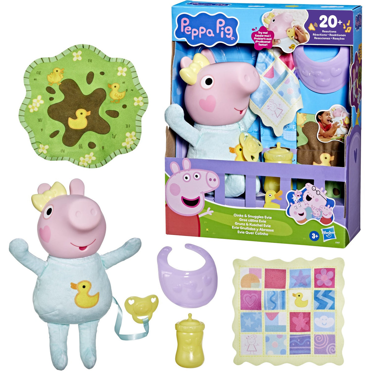 Buy Peppa Pig Oinks Og Snuggles Interactive Evie | Luksusbaby