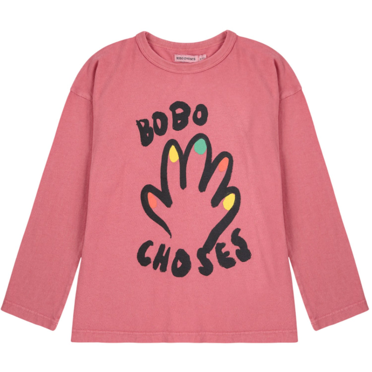 Buy Bobo Choses Pink High Five T-Shirt | Luksusbaby – Luksusbaby COM