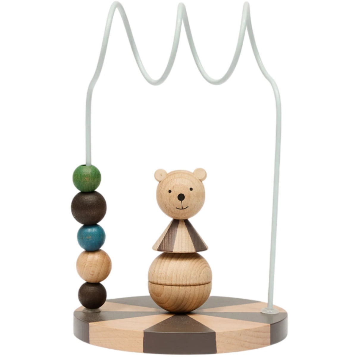 Buy OYOY Nature / Dusty Blue Circus Bear Abacus | Luksusbaby ...