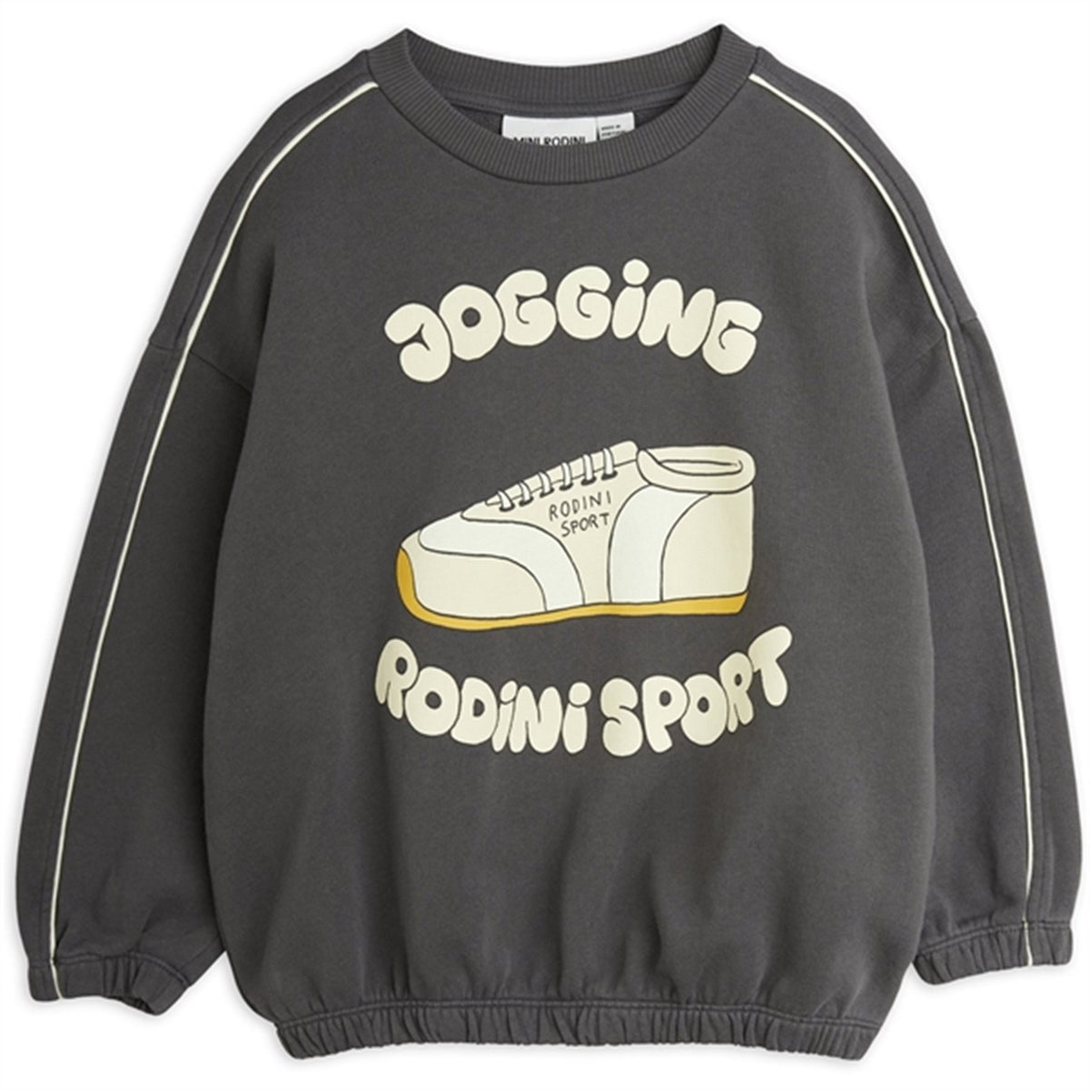 Buy Mini Rodini Grey Jogging Sp Sweatshirt | Luksusbaby – Luksusbaby COM