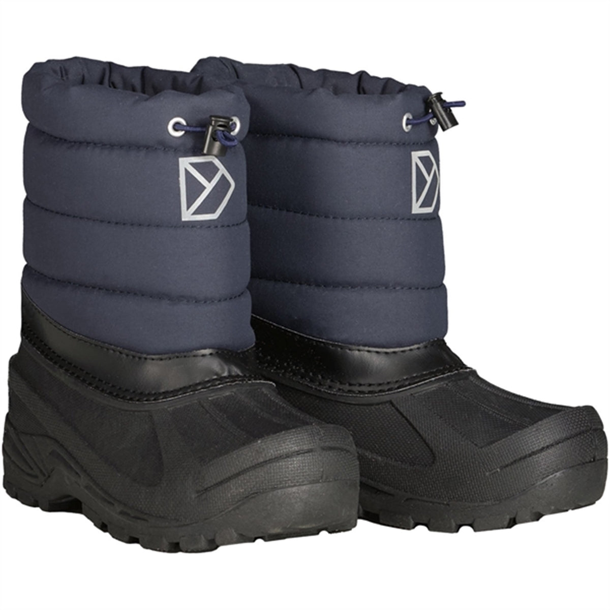 Navy Lumi Kids Boots - Didriksons → Luksusbaby.com