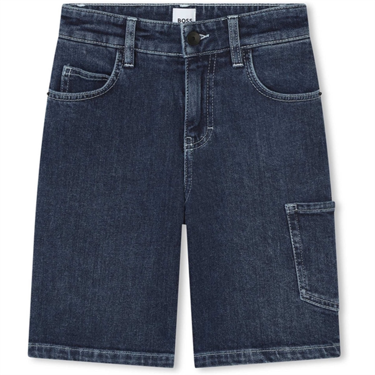 Stone Pulverisation Denim Bermuda Shorts - Hugo Boss | Luksusbaby ...
