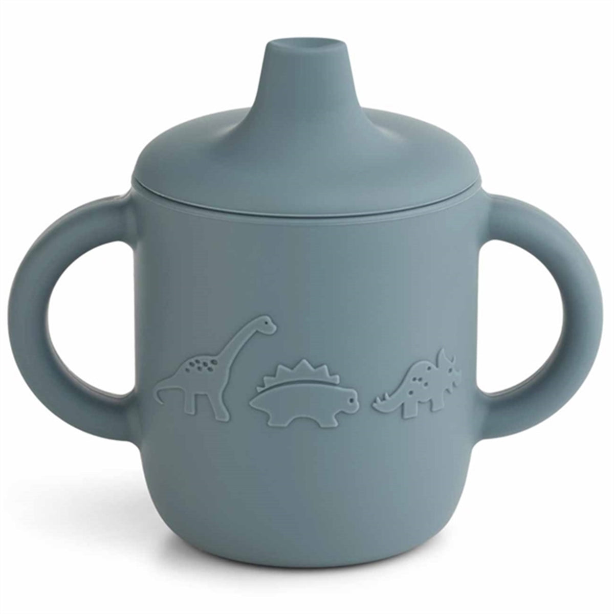 Neil No Split Cup Whale Blue Dino - LieWood → Luksusbaby.com