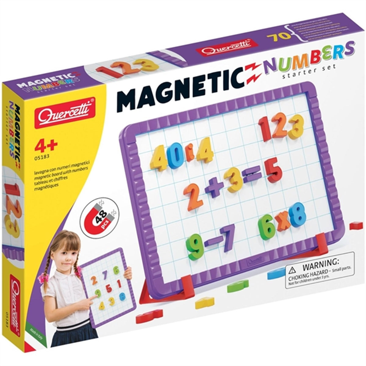 Magnetiske Numbers Starter set (48 parts) - Quercetti | Luksusbaby ...